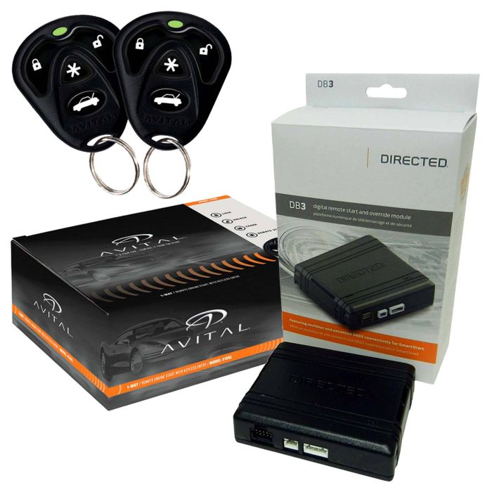 Avital 4105L Remote Start System w/ DB3 Bypass Module